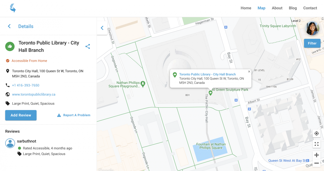 How to Add a Review on AccessNow - AccessNow