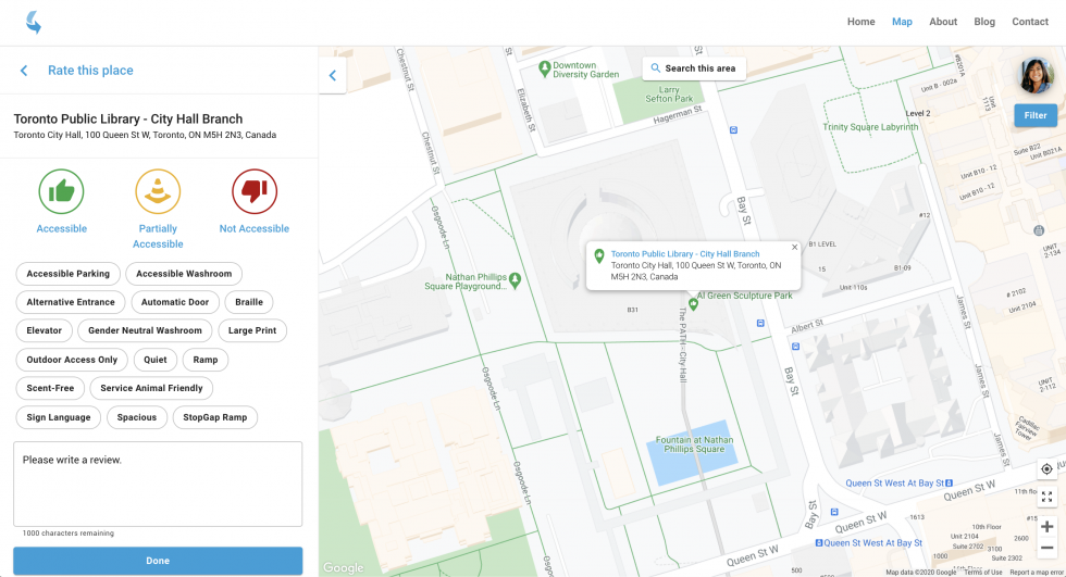 How to Add a Review on AccessNow - AccessNow